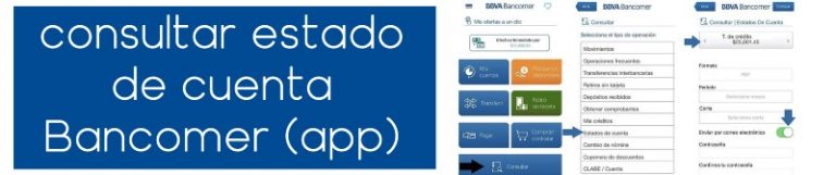 Como sacar un estado de cuenta Bancomer【Guía 2025】